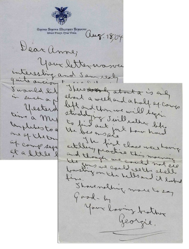 Sell or Auction Your Handwritten George Patton Autograph Letter Signed