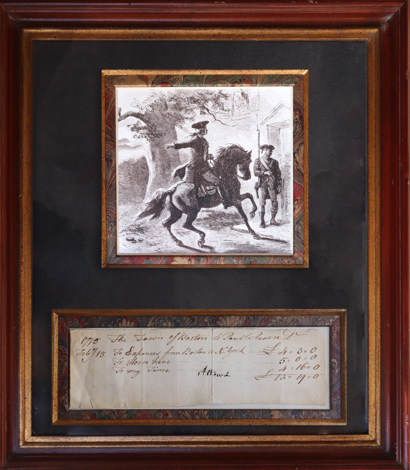 Sell Auction Paul Revere Bloody Massacre Hand Colored Engraving 1770