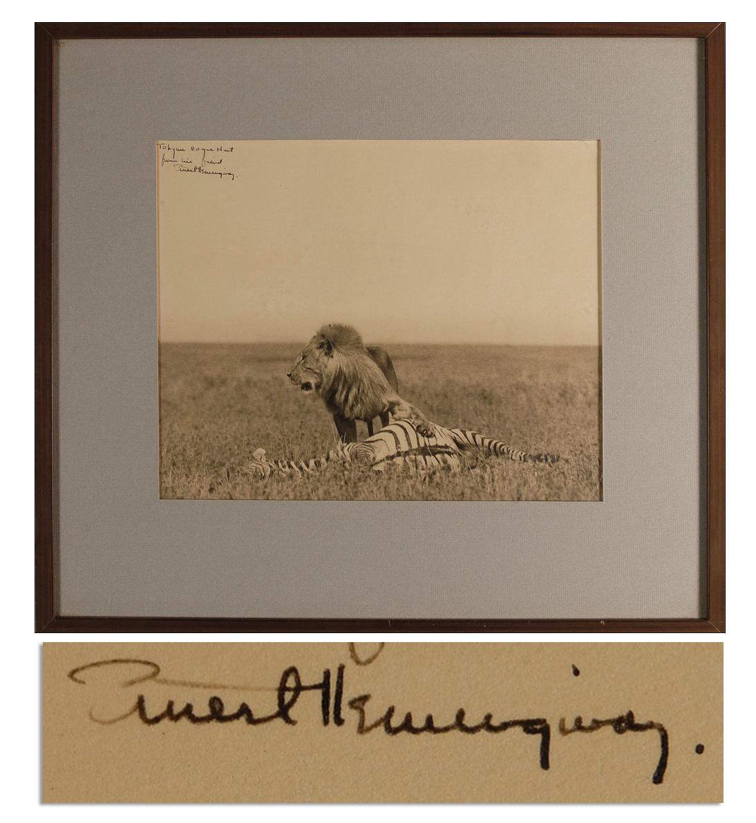 Sell or Auction Your Ernest Hemingway Vintage Signature