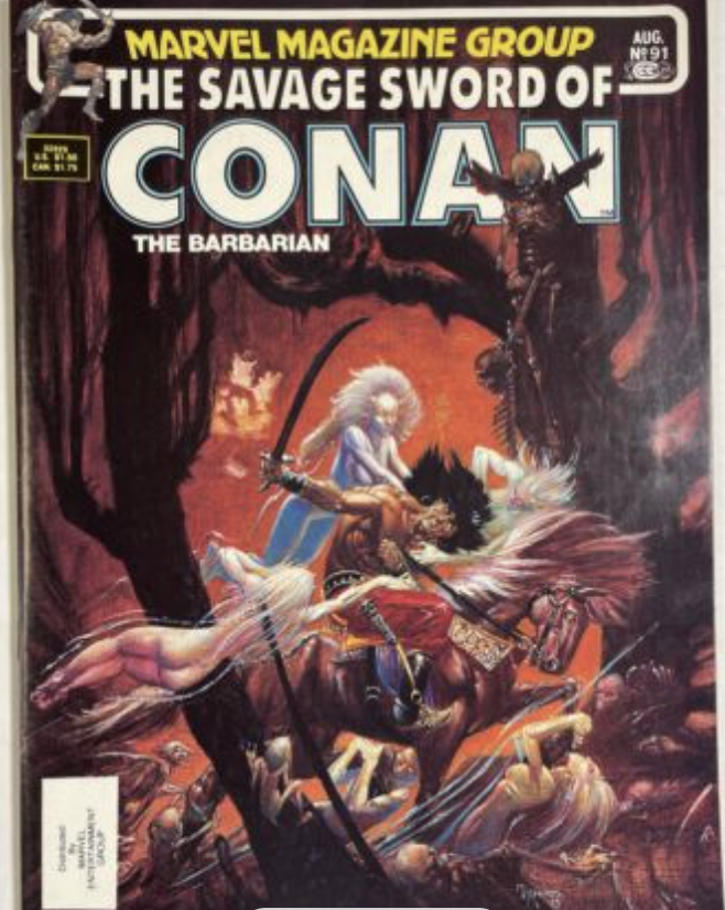 Sell or Auction Your Michael Kaluta Savage Sword of Conan Original Art