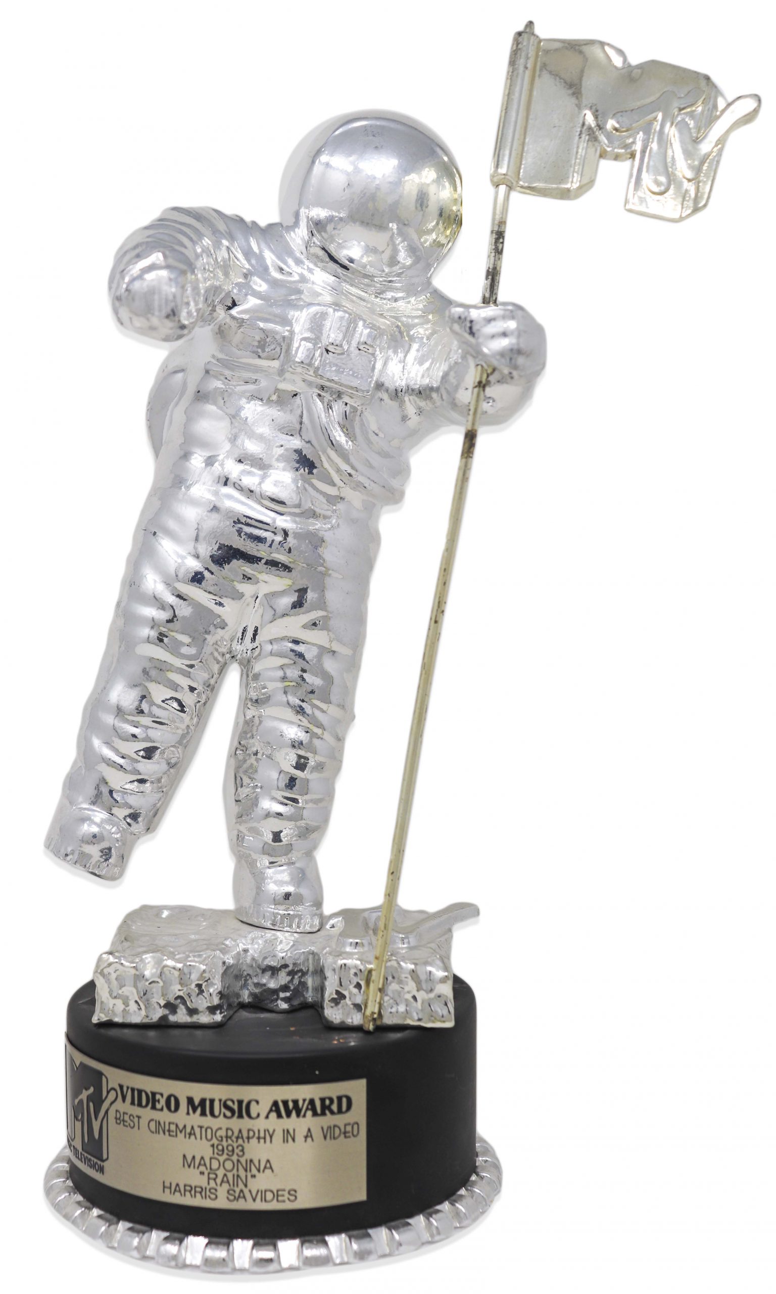 Sell an Original MTV Music Moonman Award at Nate D. Sanders Auctions