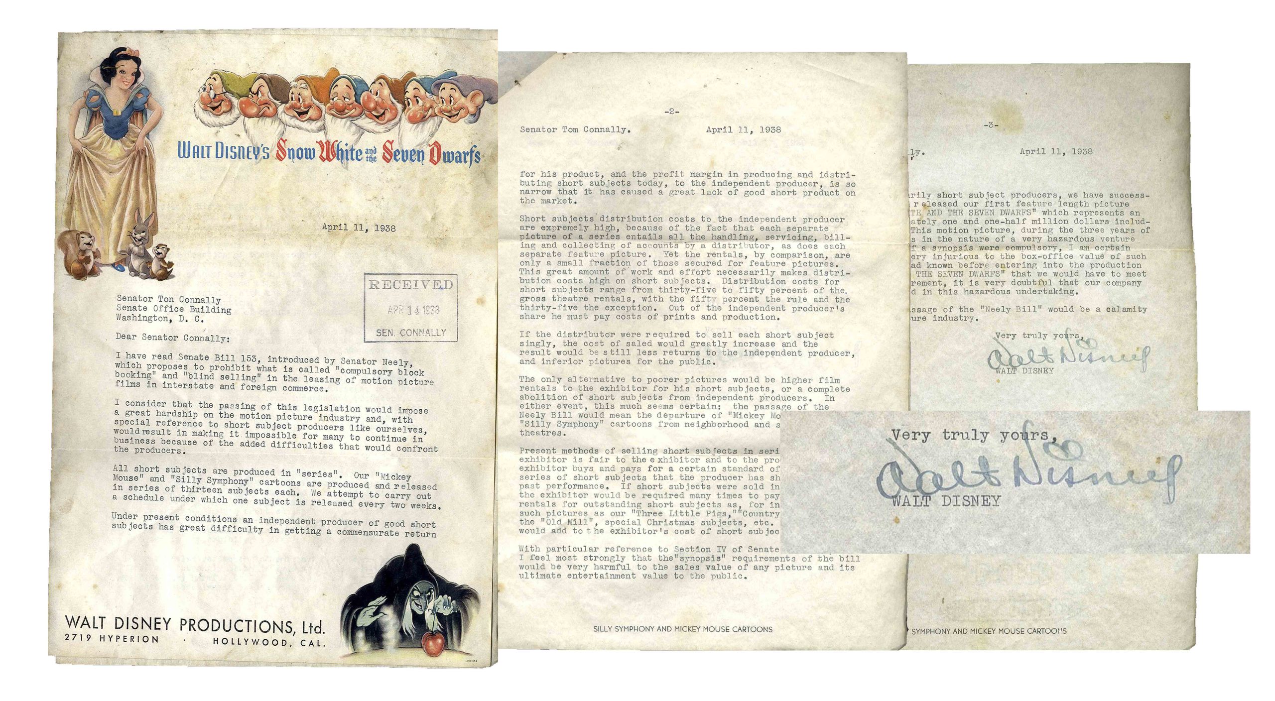 Sell Your Walt Disney Signed Disneyland Autopia Drivers License