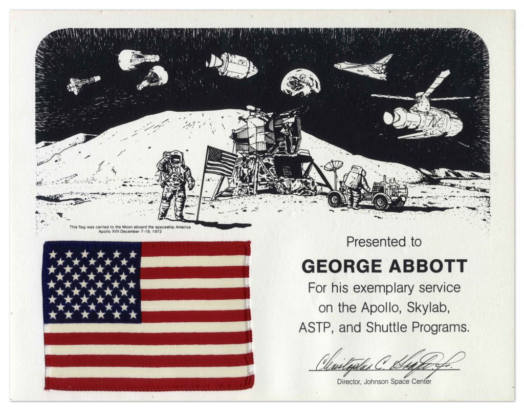Sell Your Moon Flown Apollo 17 Flag at Nate D. Sanders Auctions