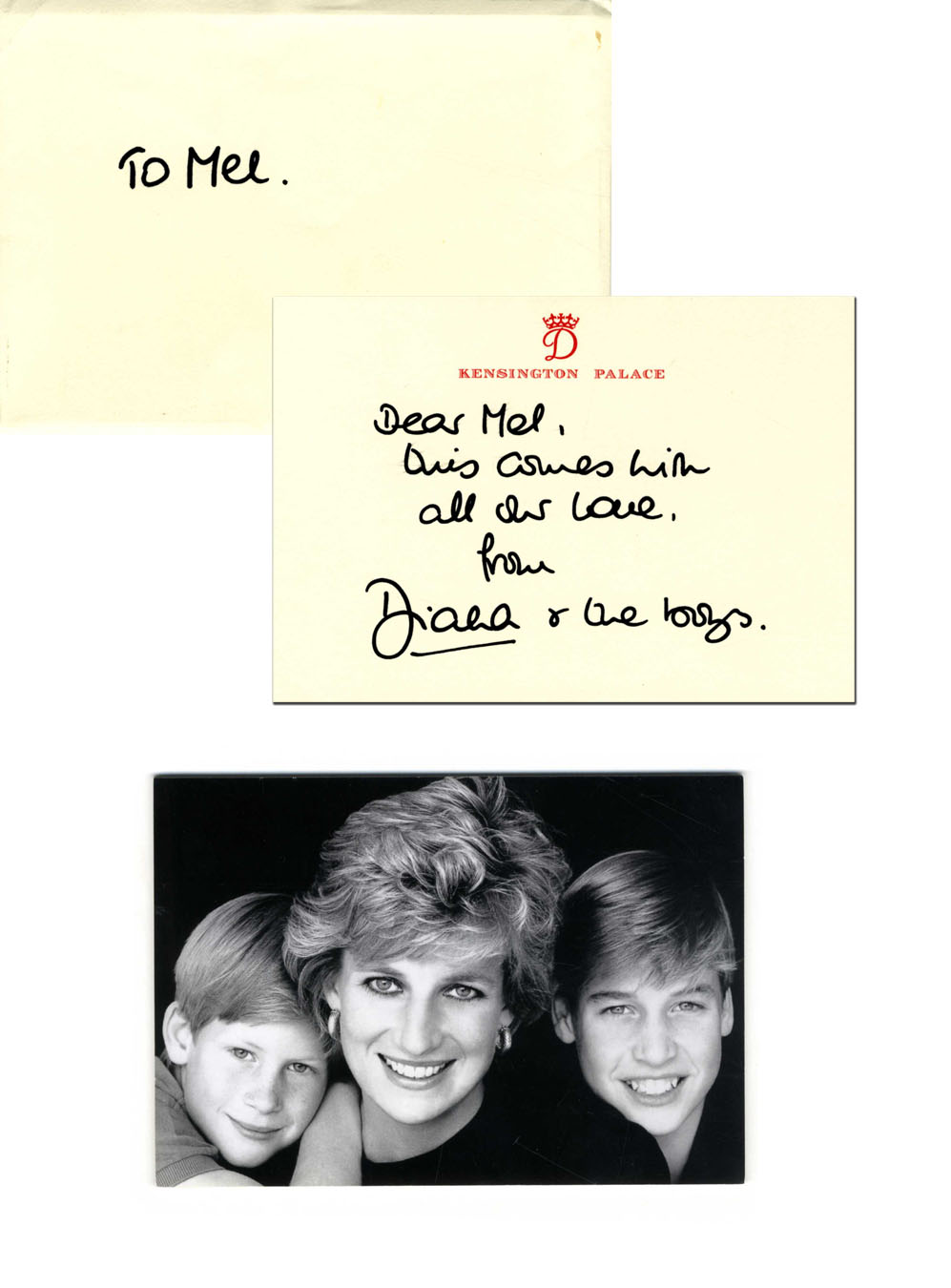 Auction your Princess Diana Autograph at Nate D. Sanders Auctions