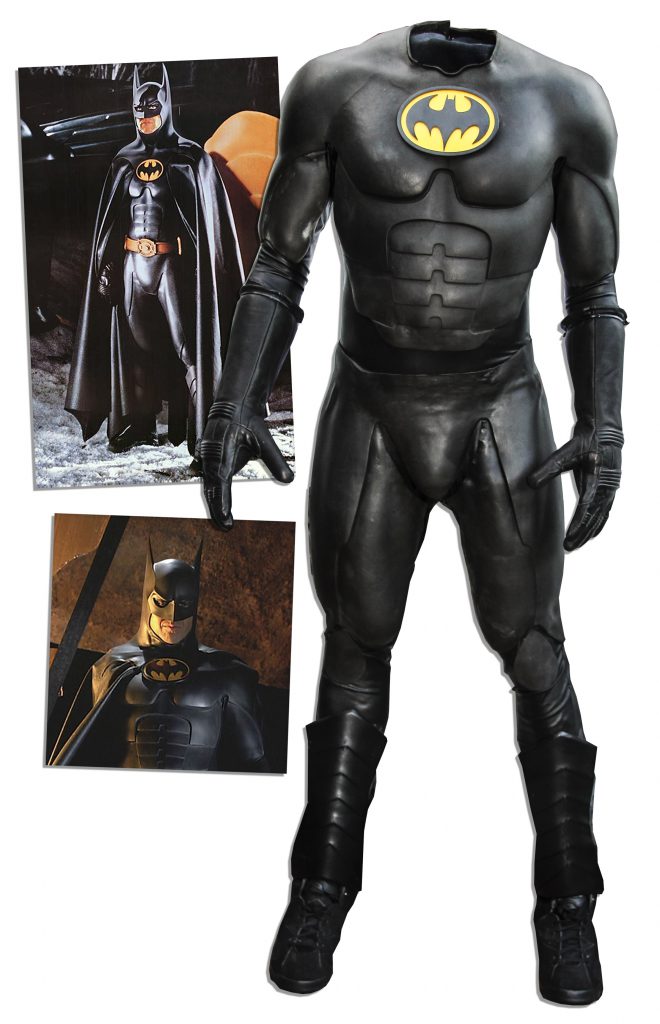 Sell or Auction a Screen Worn George Clooney Batman Sonar Batsuit Torso