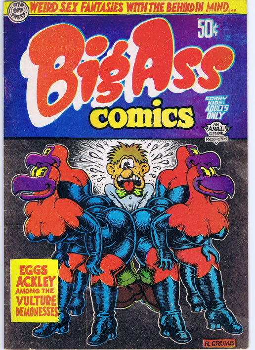 Auction Or Sell Your Original Robert Crumb Big Ass Comics Comic Art