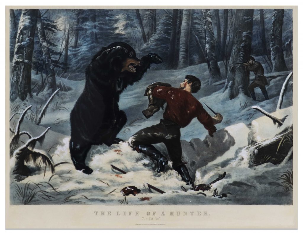 Sell or Auction Currier Ives Westward The Course of Empire Takes Its Way