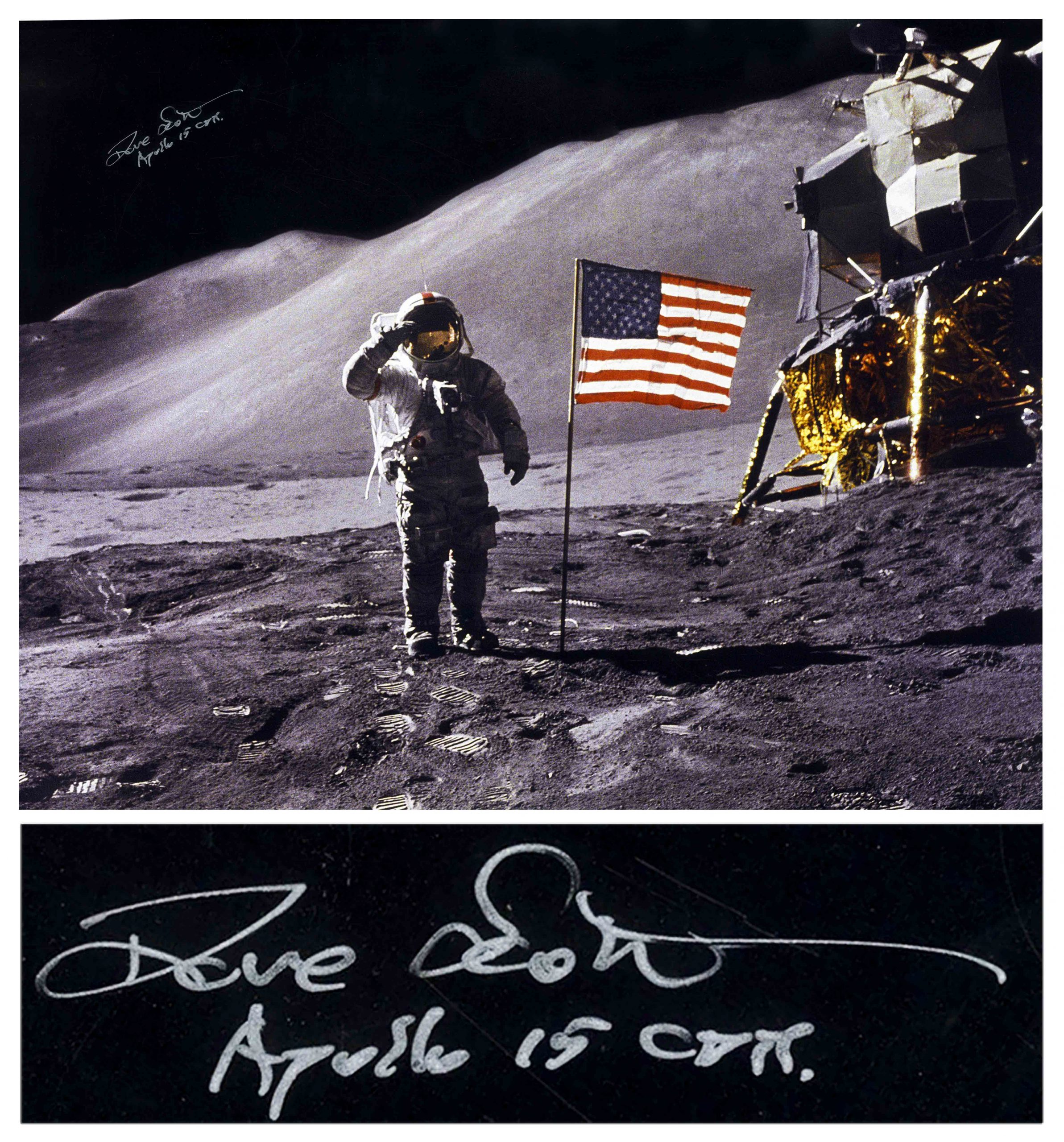 Sell or Auction Your Autographed Dave Scott Signed 16 x 20 Signed Photo