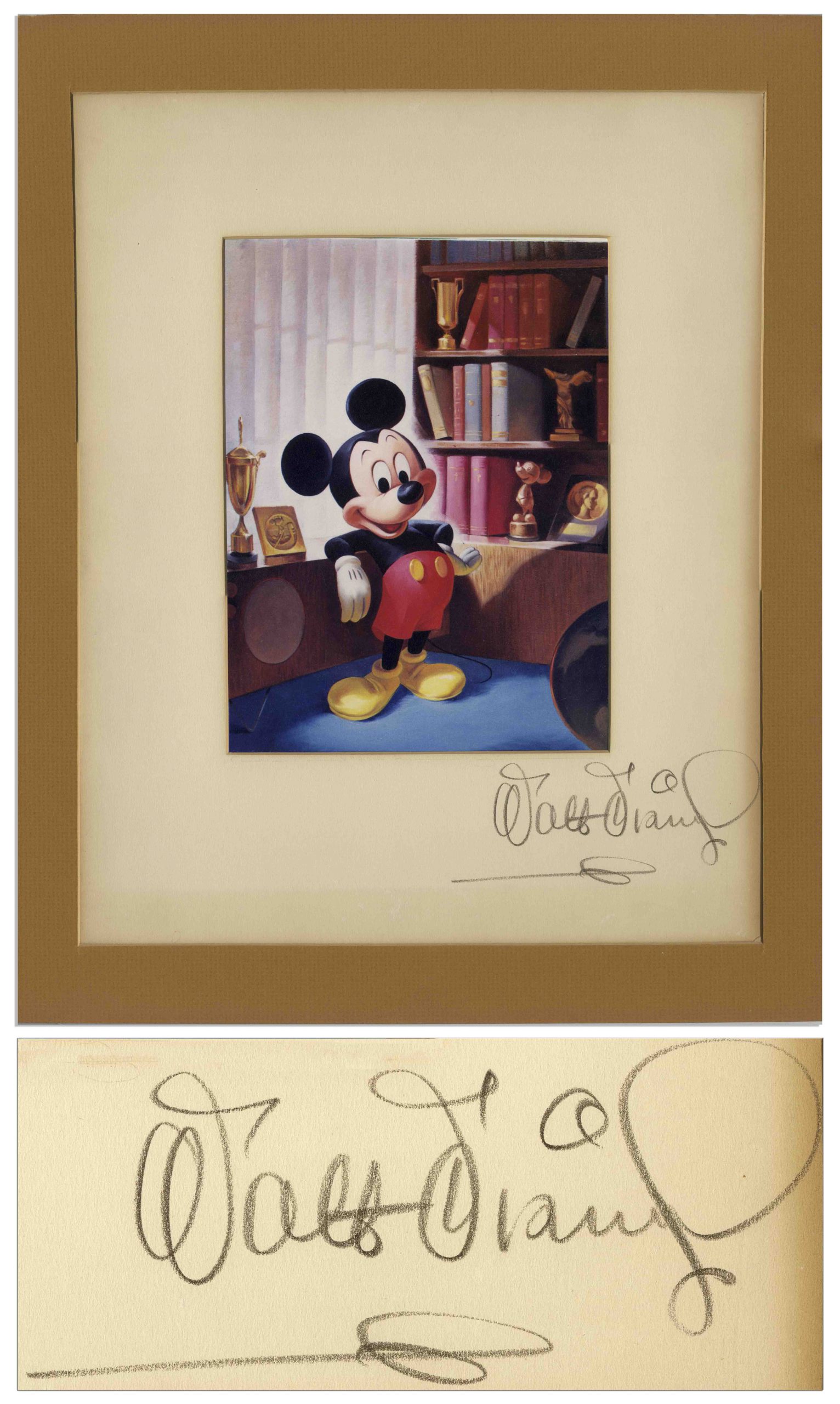 Sell or Auction Your Walt Disney Signed Mickey Mouse Cel Reproduction
