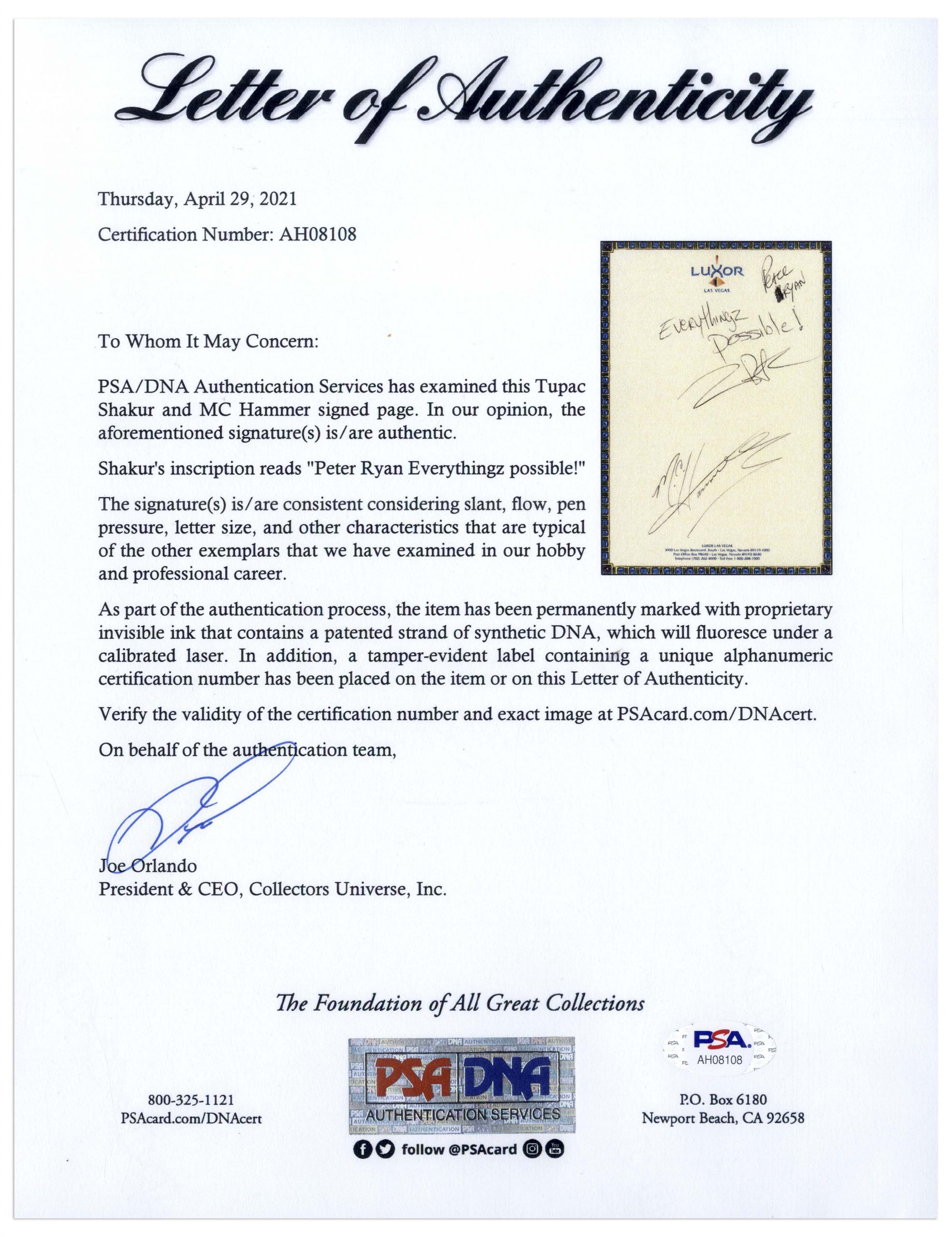 Sell Your Aaliyah Autograph (ex Signed Photo) at Nate D. Sanders Auctions