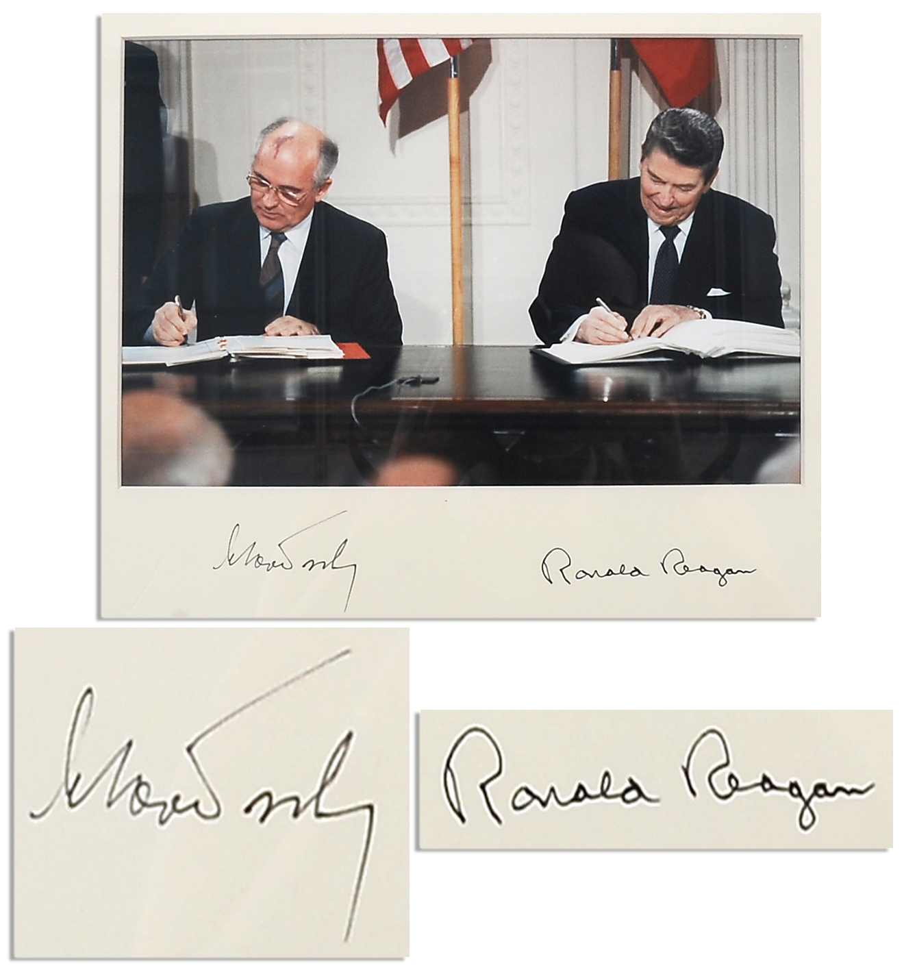 Sell or Auction Your Ronald Reagan Autograph Letter Signed as President
