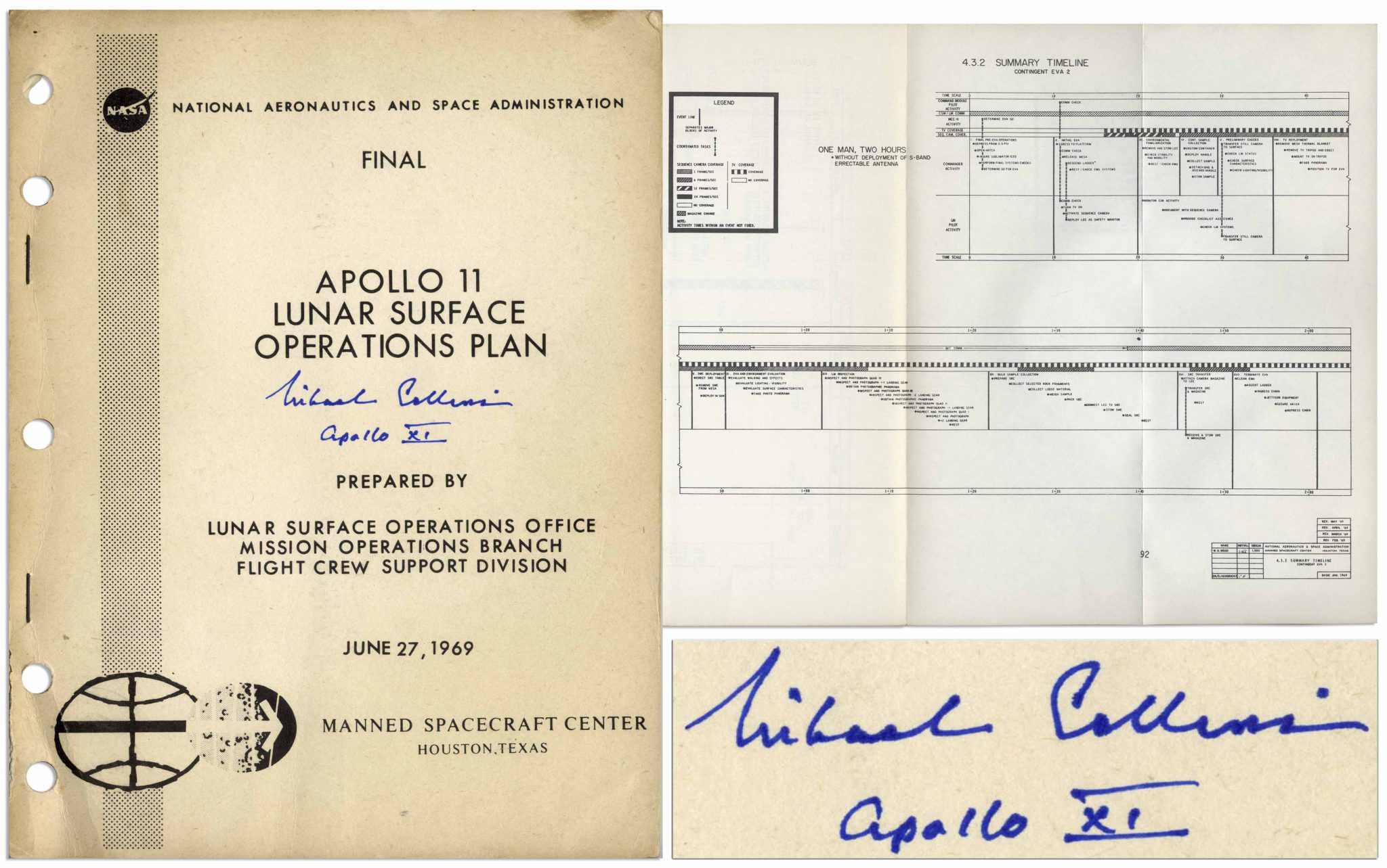 Sell an Original Apollo 17 Flight Plan at Nate D. Sanders Auctions