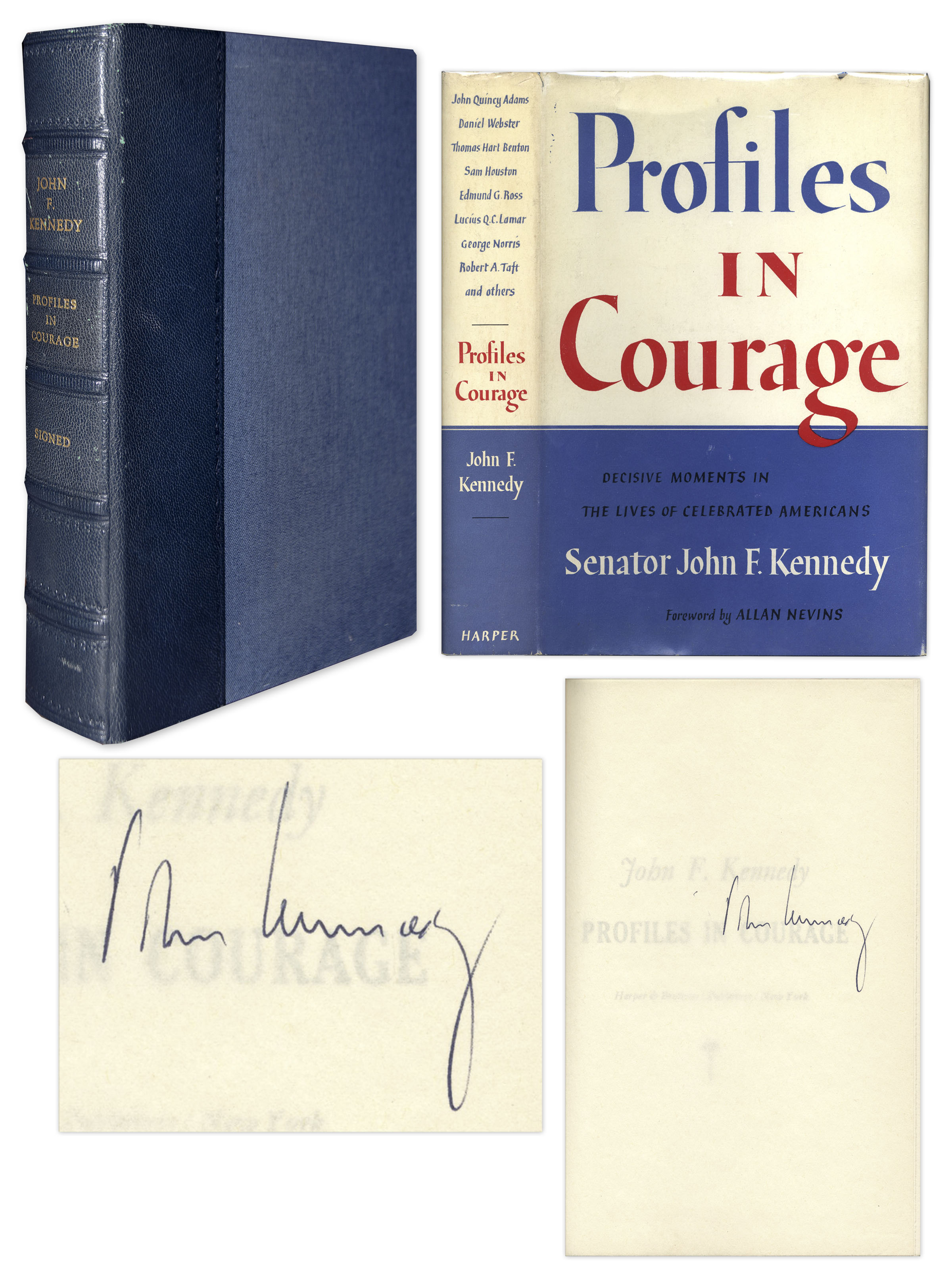Sell / Auction a John Kennedy Profiles Courage Presentation of 100
