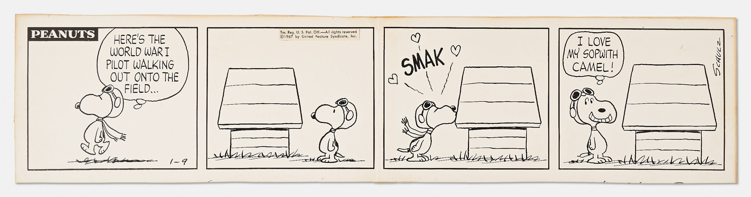 Charles Schulz Peanuts Snoopy Red Baron Comics | Sales Guide